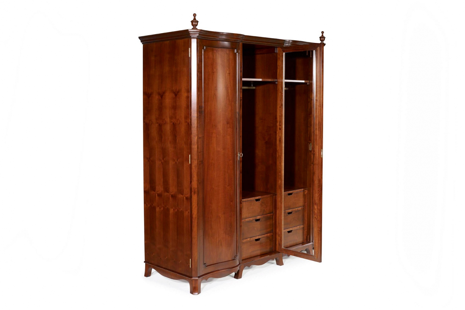 Classic Triple Wardrobe - Wardrobes
