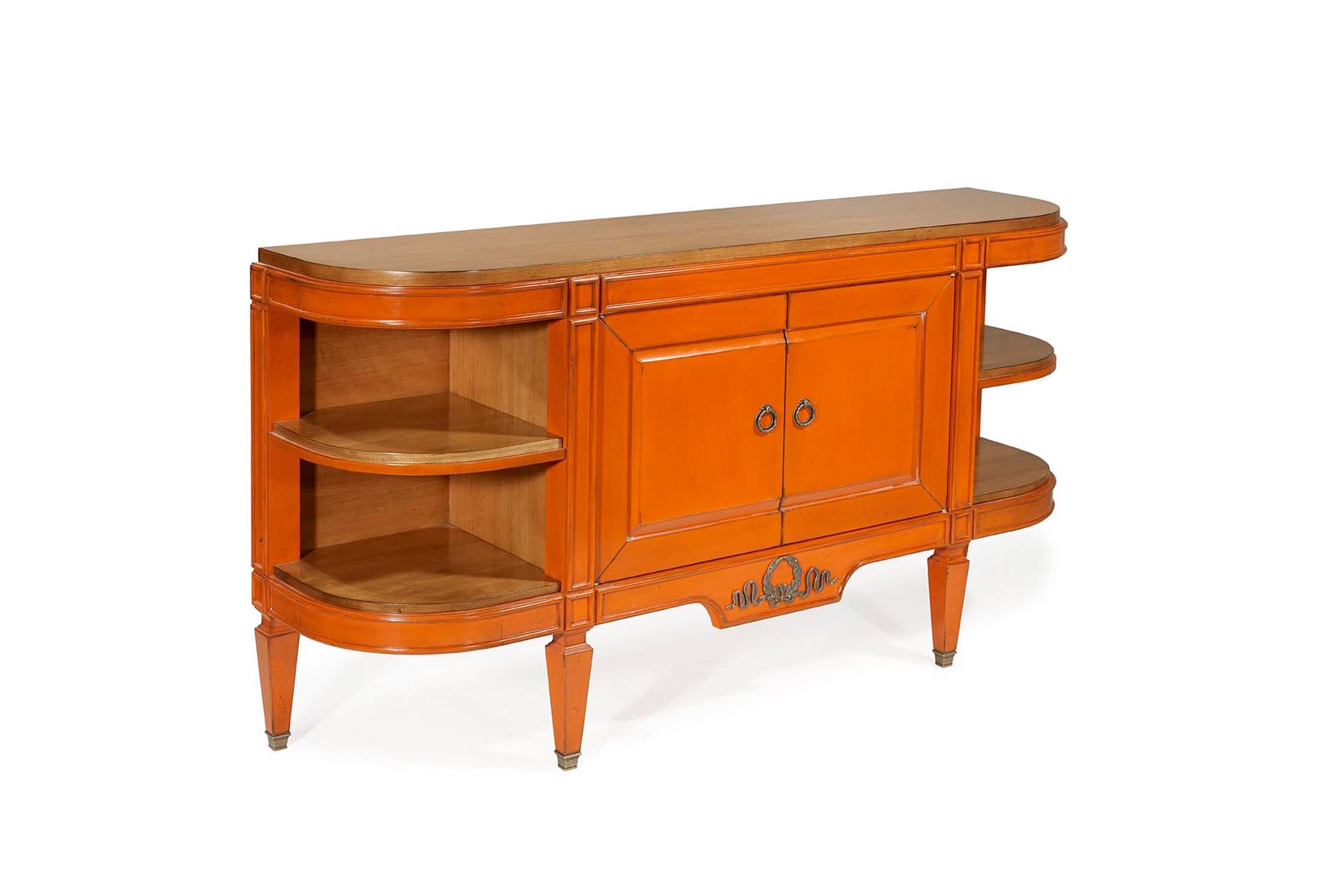 Gaillard Sideboard in Sahara Orange - Louis XVI Sideboard - Sideboards